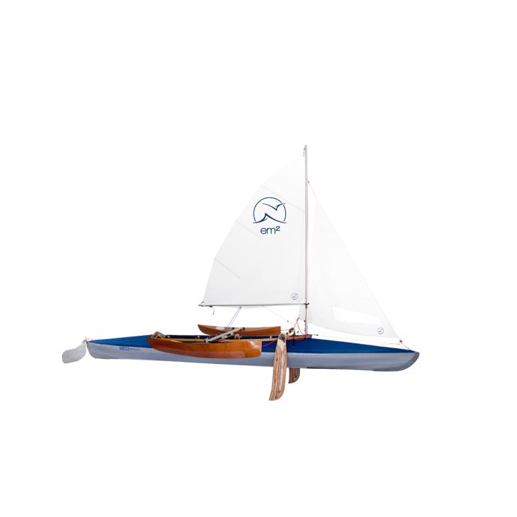 em² Segelshop Kajak Canadier Faltboot - Mistral canoe sailing rig
